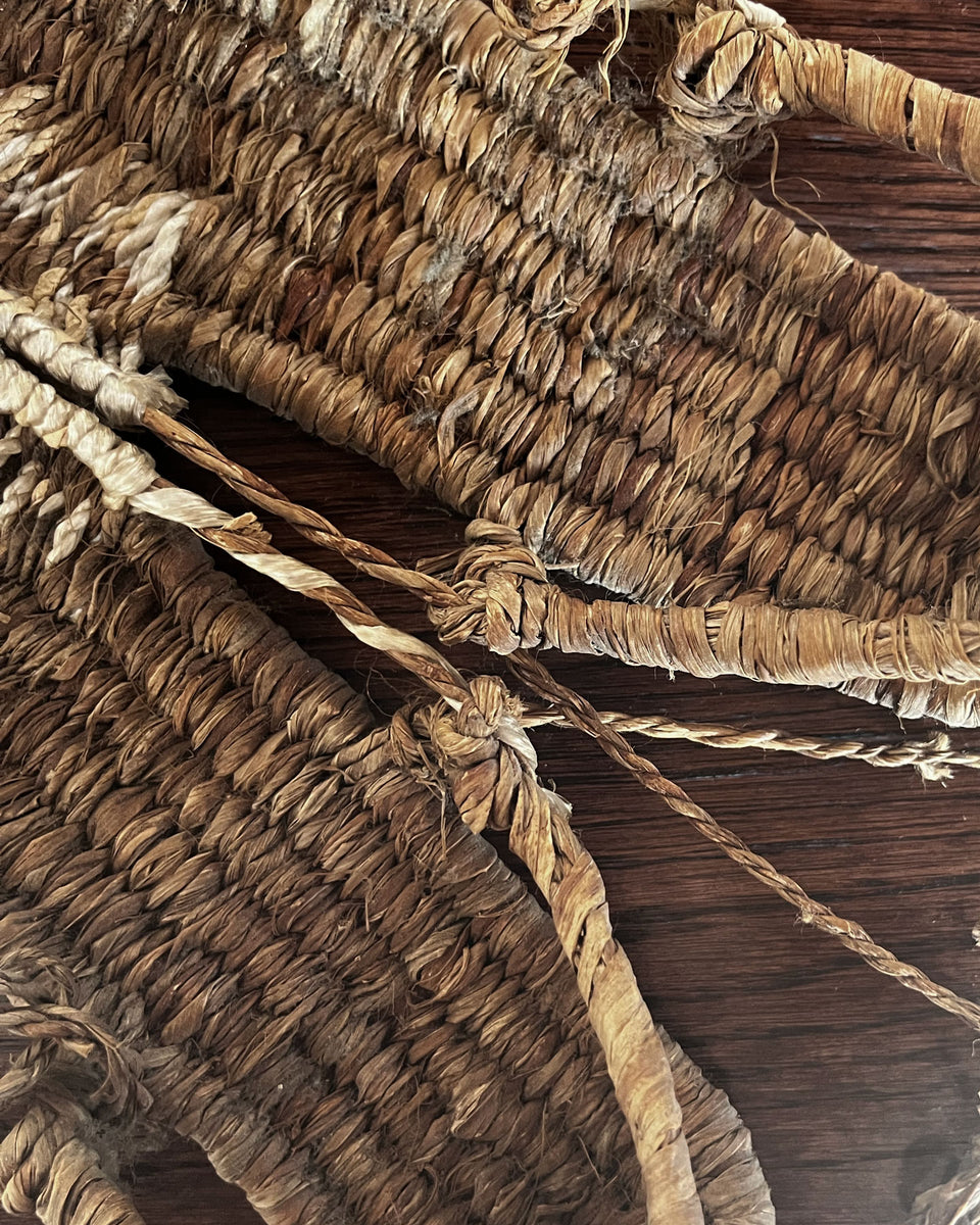 Antique Korean Straw Shoes